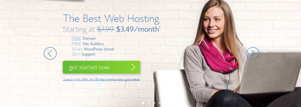 BlueHost Web Hosting Coupon Code 56% Discount+Free Domain